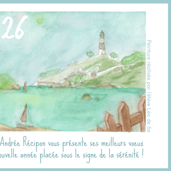Bonne année 2026 ! - Collège ANDRÉE RÉCIPON